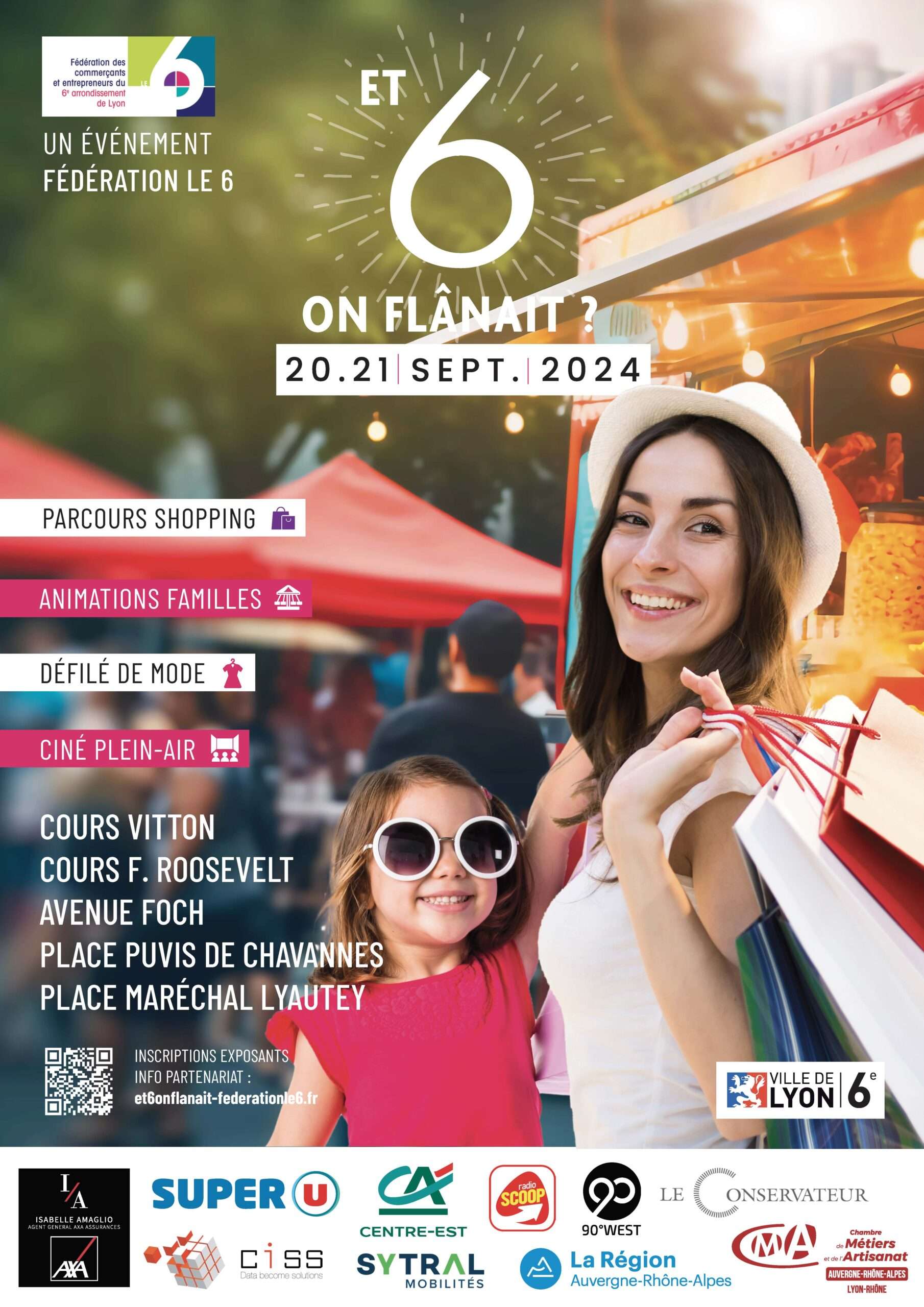 Lyon 6ème s'anime les 20 & 21 Sept 2024